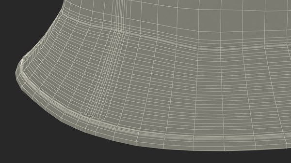 3D Classic Cotton Bucket Hat model - TurboSquid 1714282