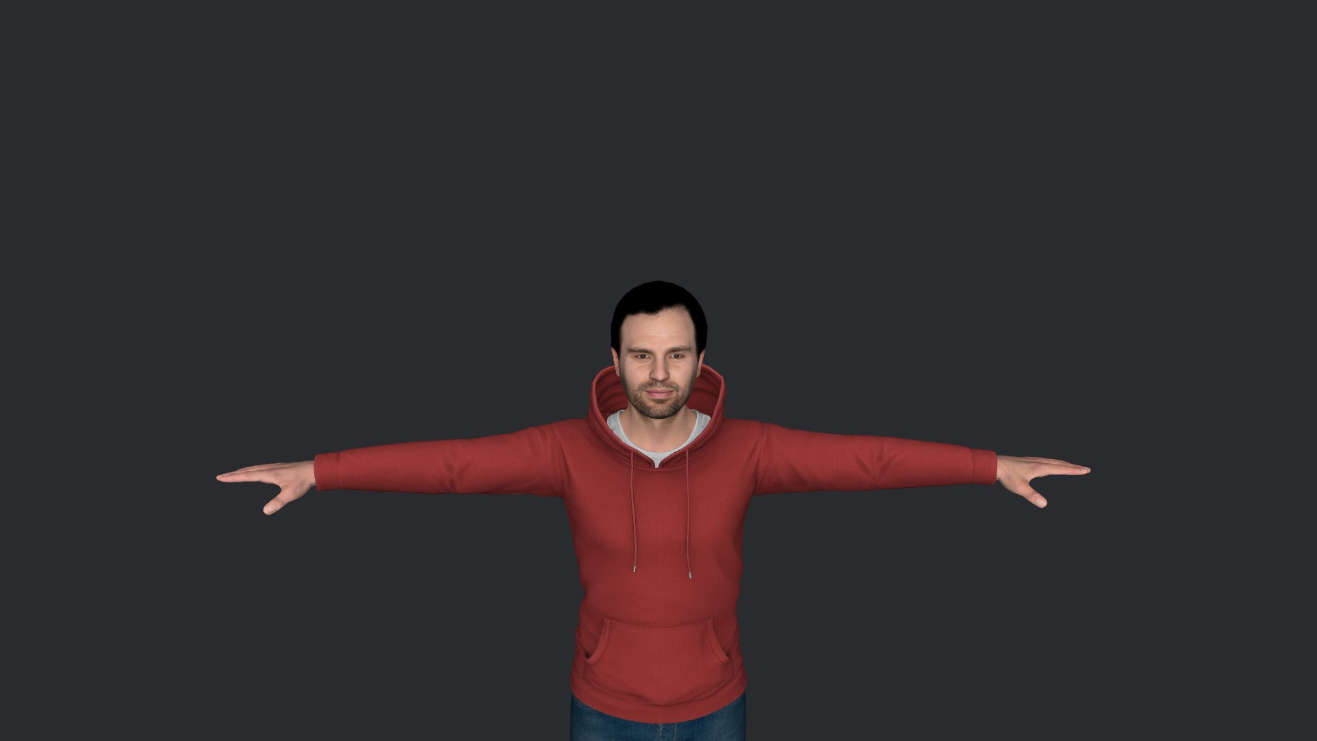 3D Mark Ruffalo Hyper Realistic Full Body Fully Rigged 3D Character ...