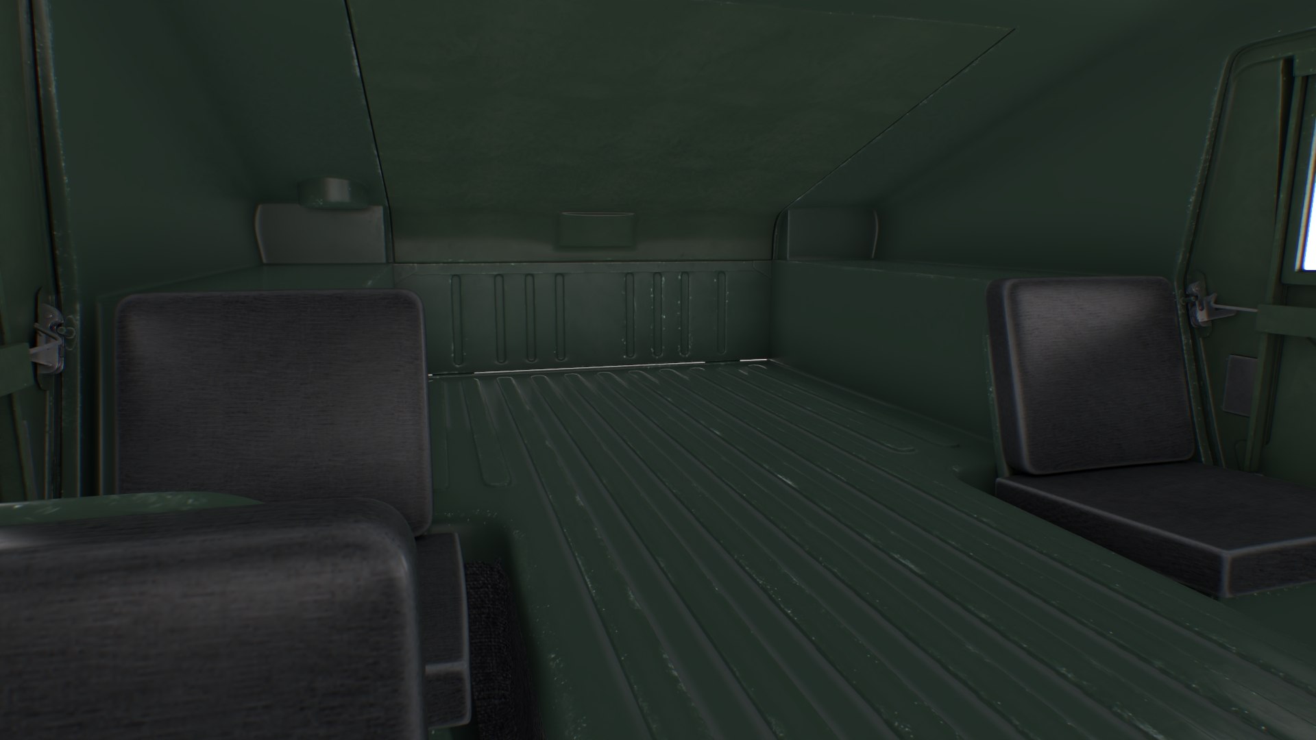 3D Model Military Humvee With Turret - TurboSquid 2387093