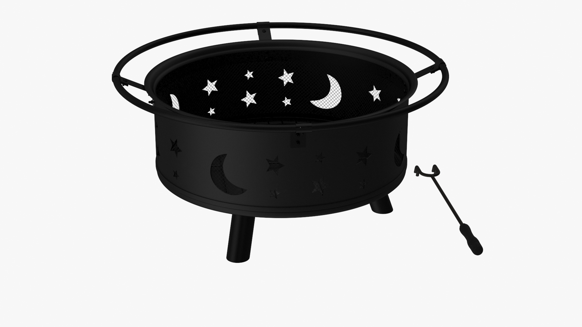 Open Fire Pit Empty 3D - TurboSquid 2312585