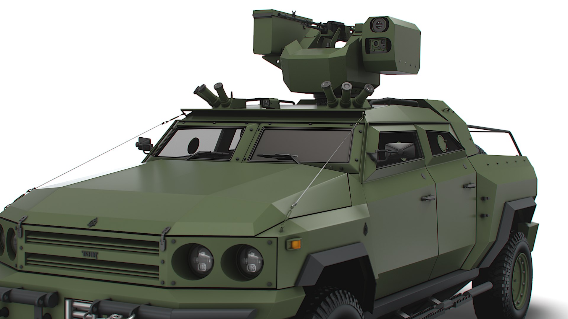 3D Generic MRAP Tkhir DKBM 2022 - TurboSquid 1953735
