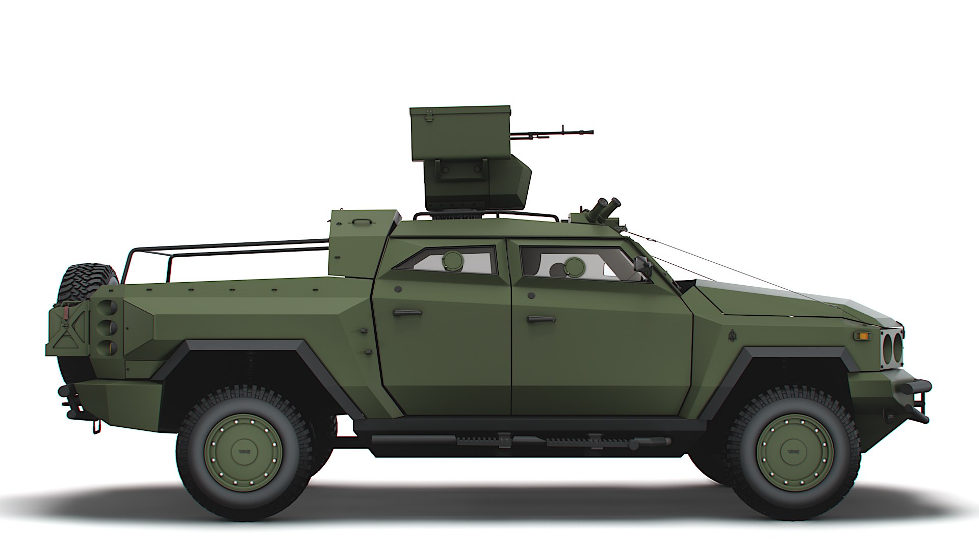 3D Generic MRAP Tkhir DKBM 2022 - TurboSquid 1953735
