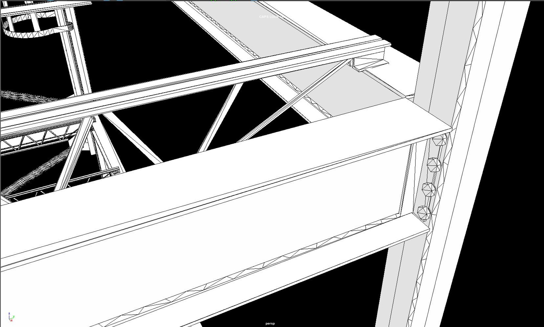 Steel Structure Tower 3d Model