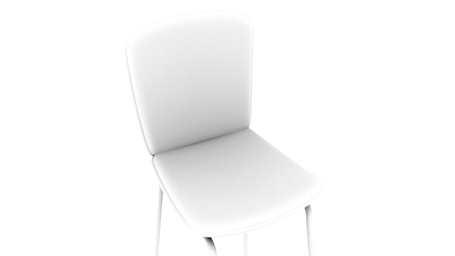 Long leg table chair 3D model - TurboSquid 1428068