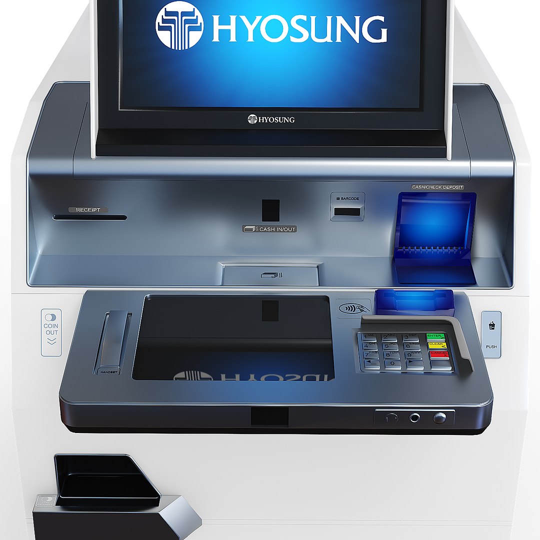 Atm Machine Nautilus Hyosung 3D - TurboSquid 1615592