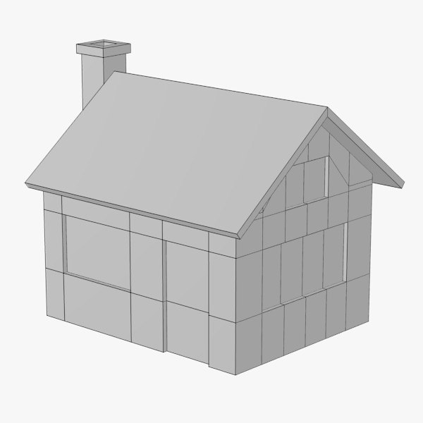 max cartoon houses