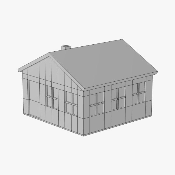 max cartoon houses