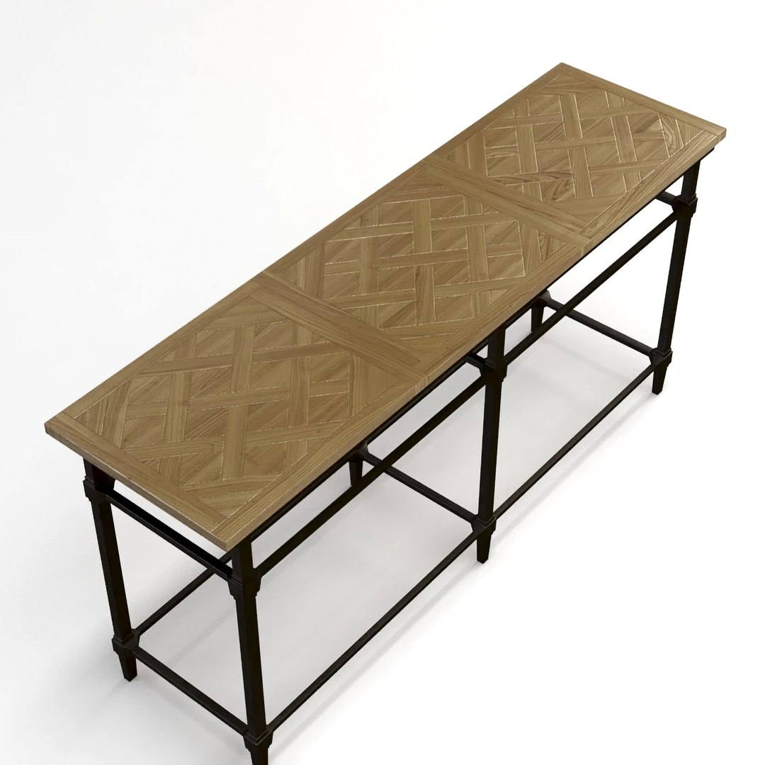 Free Aveline Console Table 3D Model - TurboSquid 1950789