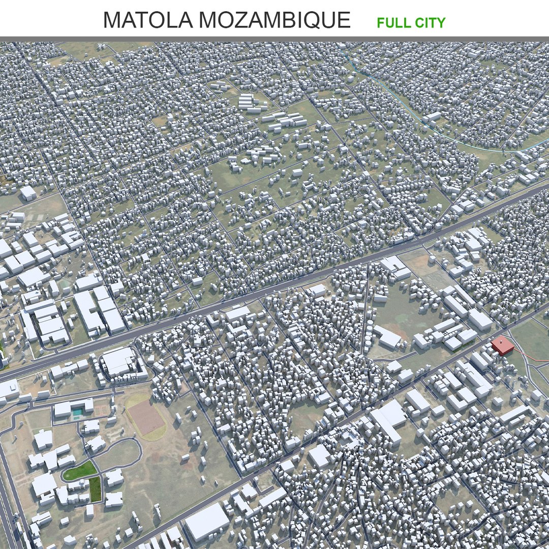 Matola Mozambique 3D Model - TurboSquid 2113157