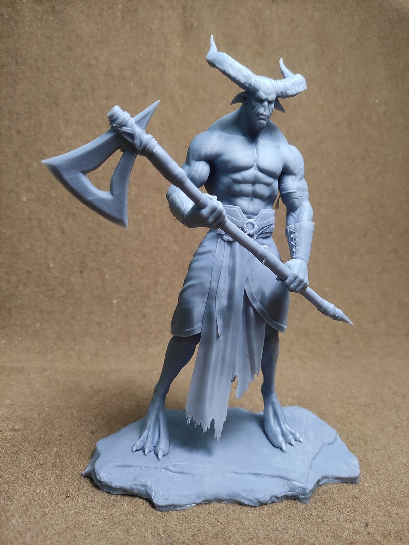 3D Horned Wolfman 3d Print Ready Model - TurboSquid 2037507