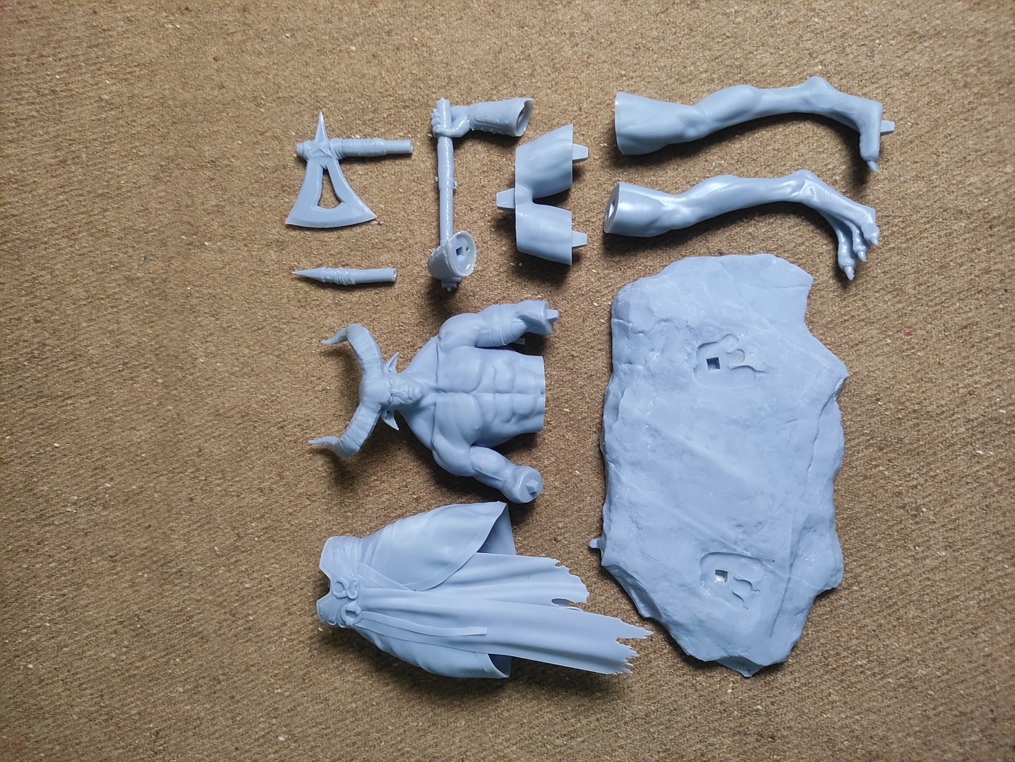 3D Horned Wolfman 3d Print Ready Model - TurboSquid 2037507