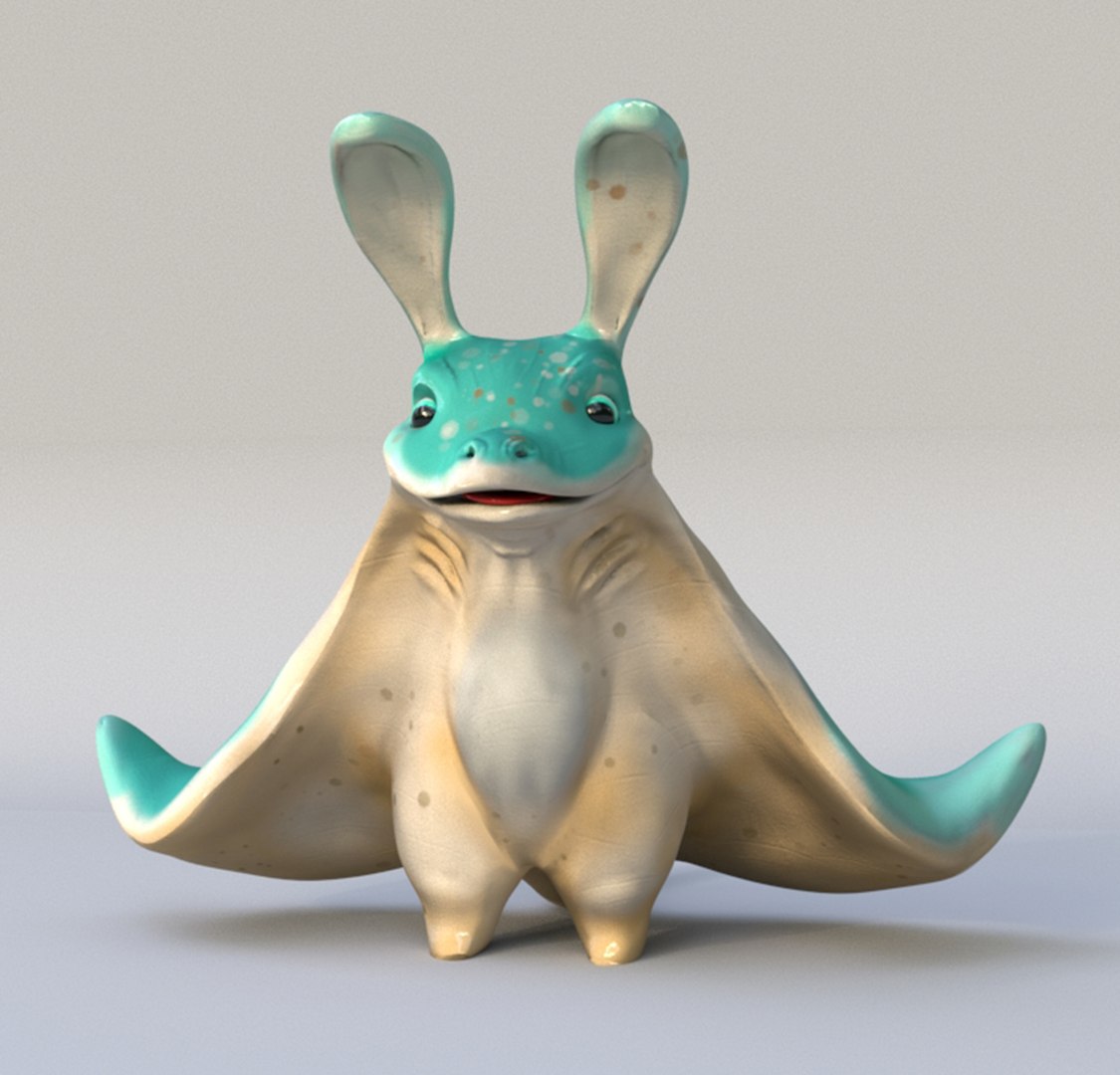 Stingray Fish Animal 3D Model - TurboSquid 1679188