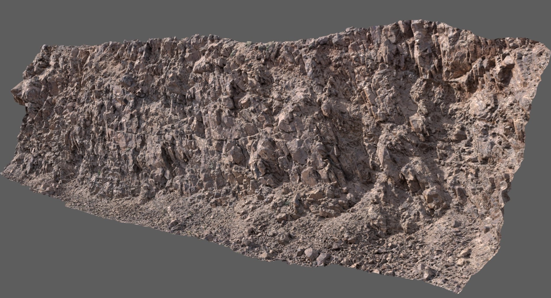 Wall Scanned 3D Model - TurboSquid 1417222