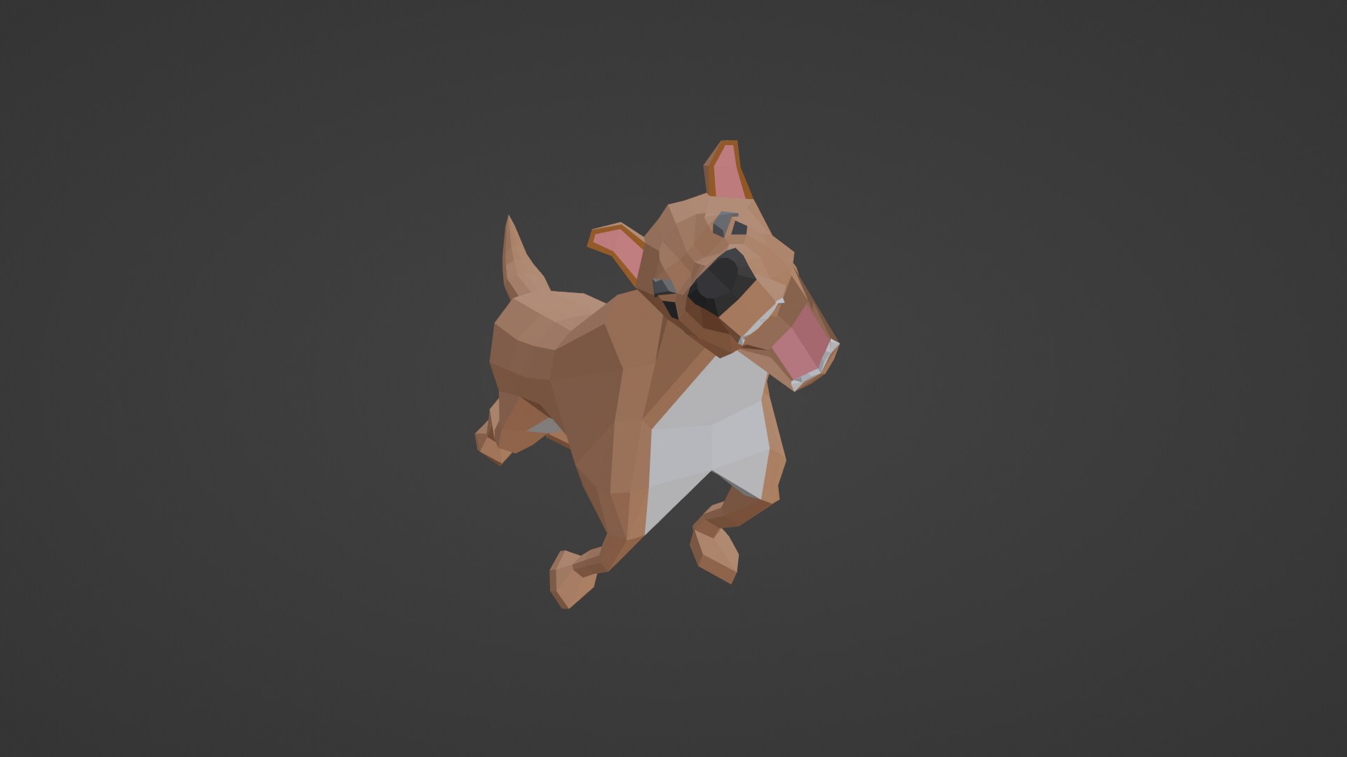 LOW POLY Dog - ANIMATED Model - TurboSquid 2177063