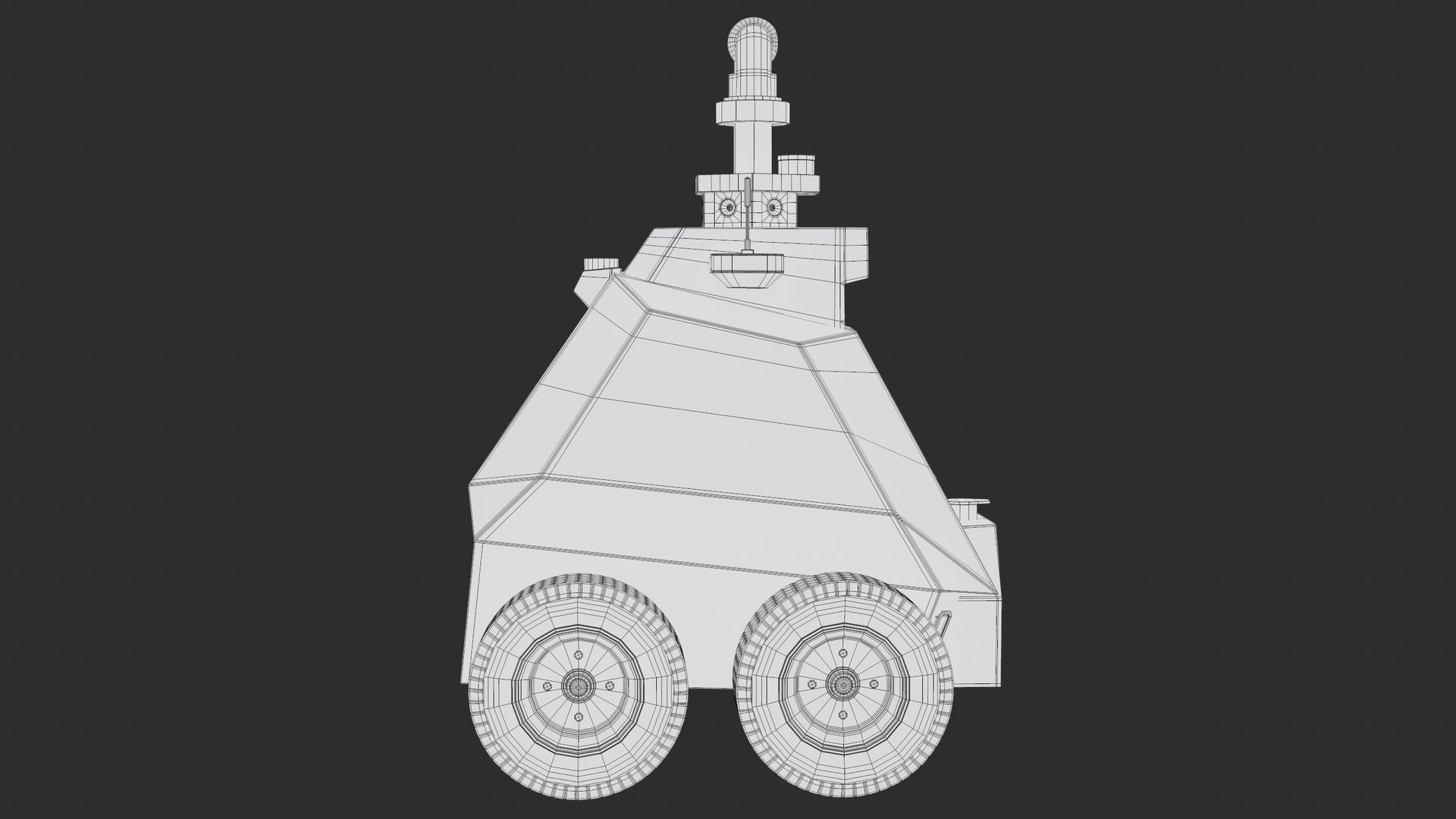 Xavier Police Patrol Robot PBR Model - TurboSquid 2012365