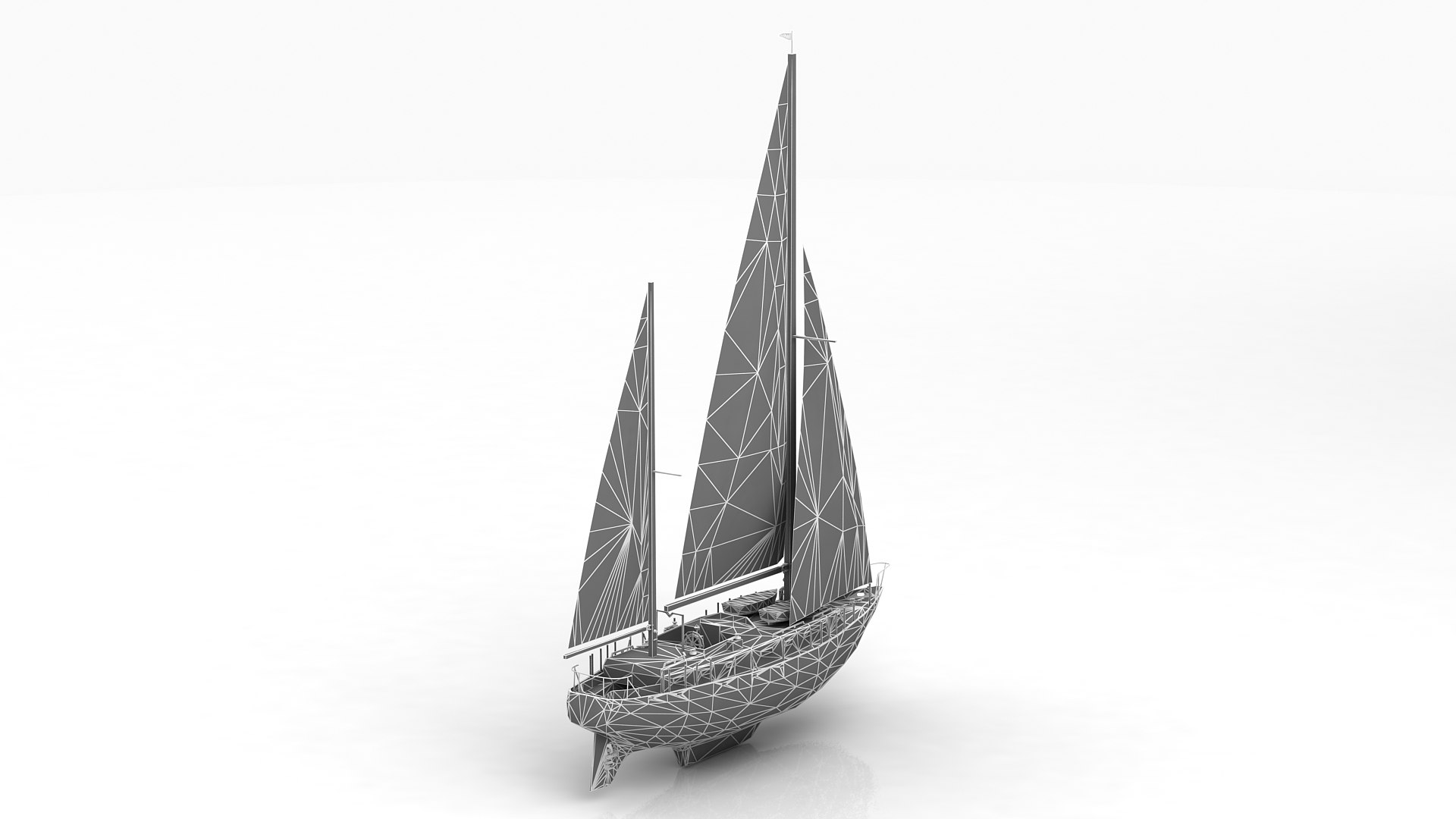 3D Moonli Sailing Ship - TurboSquid 1782073