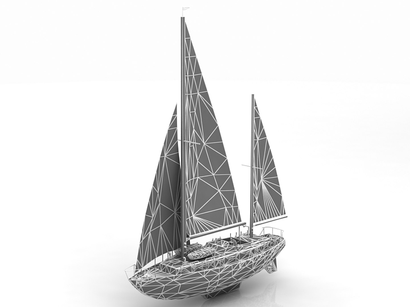 3D Moonli Sailing Ship - TurboSquid 1782073
