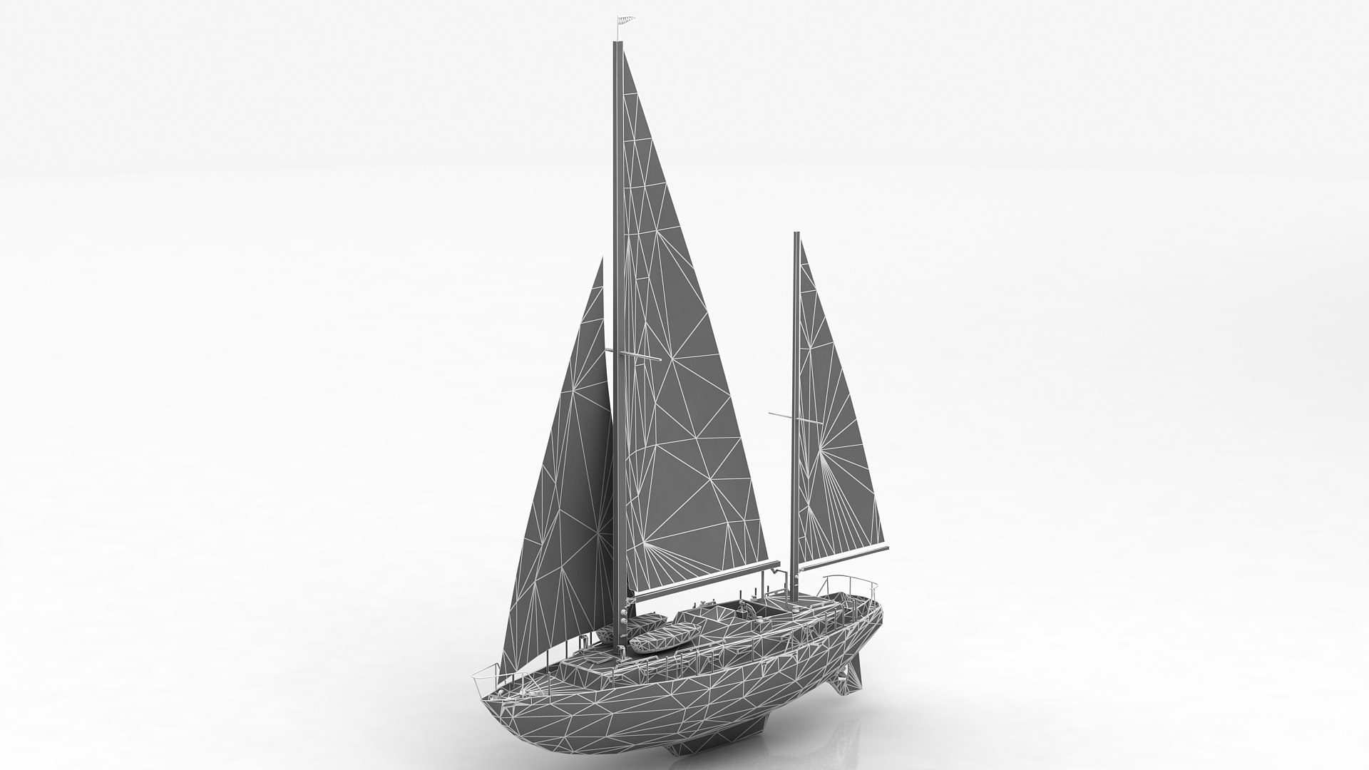 3D Moonli Sailing Ship - TurboSquid 1782073