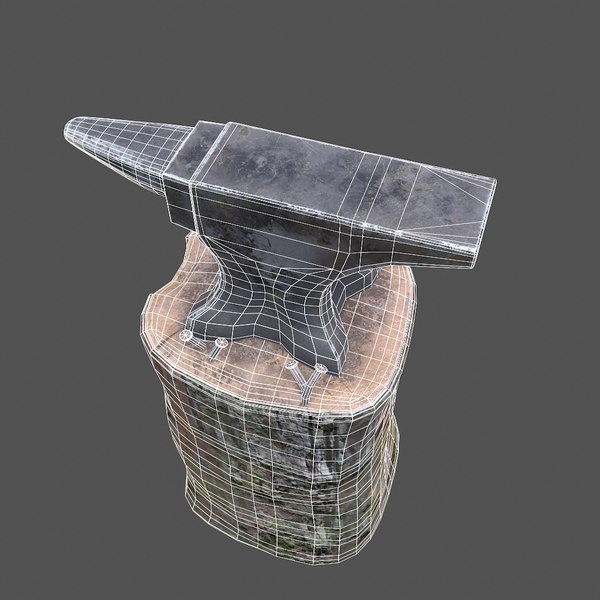 3D Anvil Tree Stump - TurboSquid 1751714