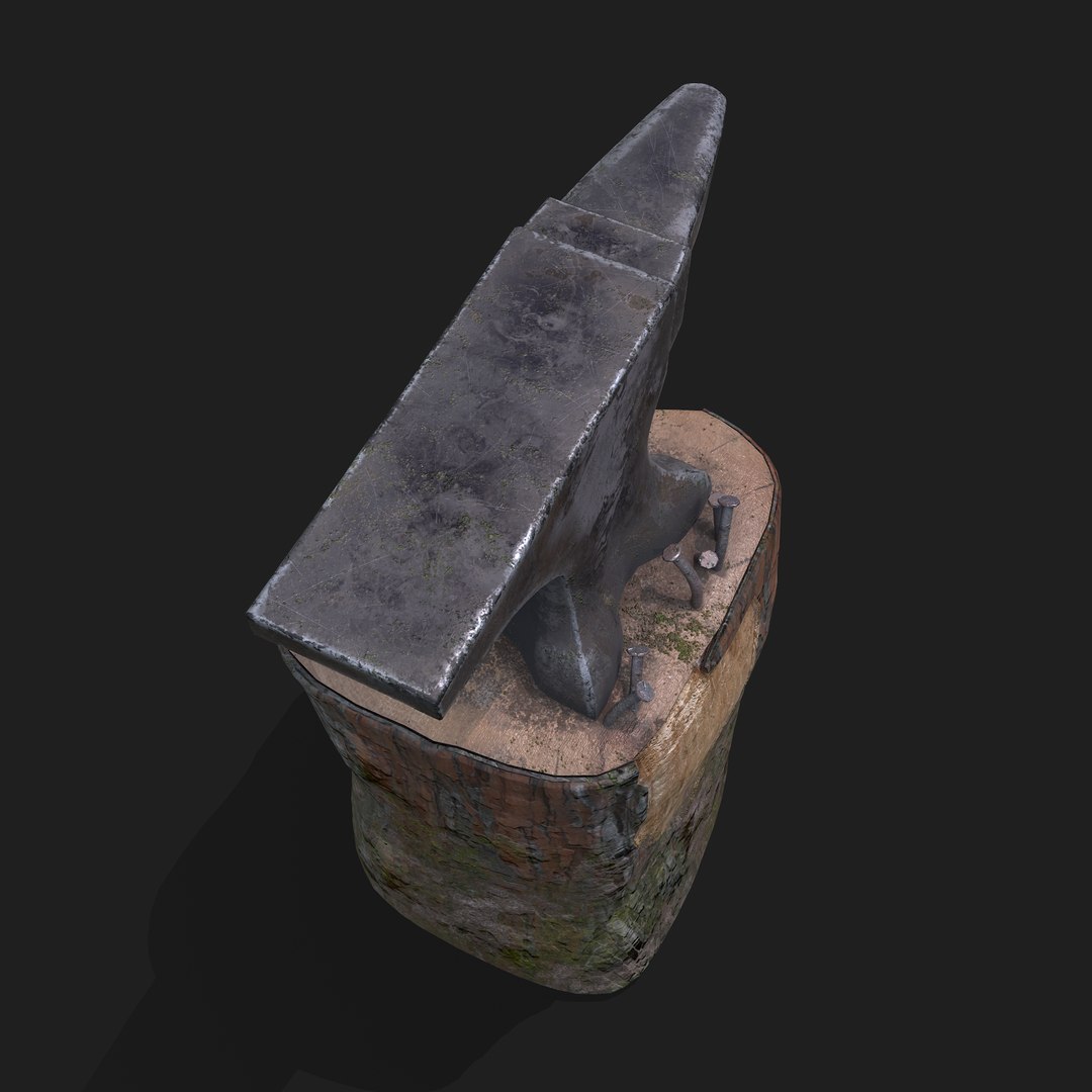 3D Anvil Tree Stump - TurboSquid 1751714