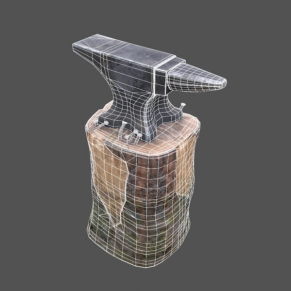 3D Anvil Tree Stump - TurboSquid 1751714