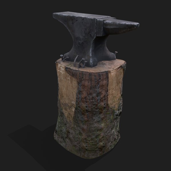 3D Anvil Tree Stump - TurboSquid 1751714