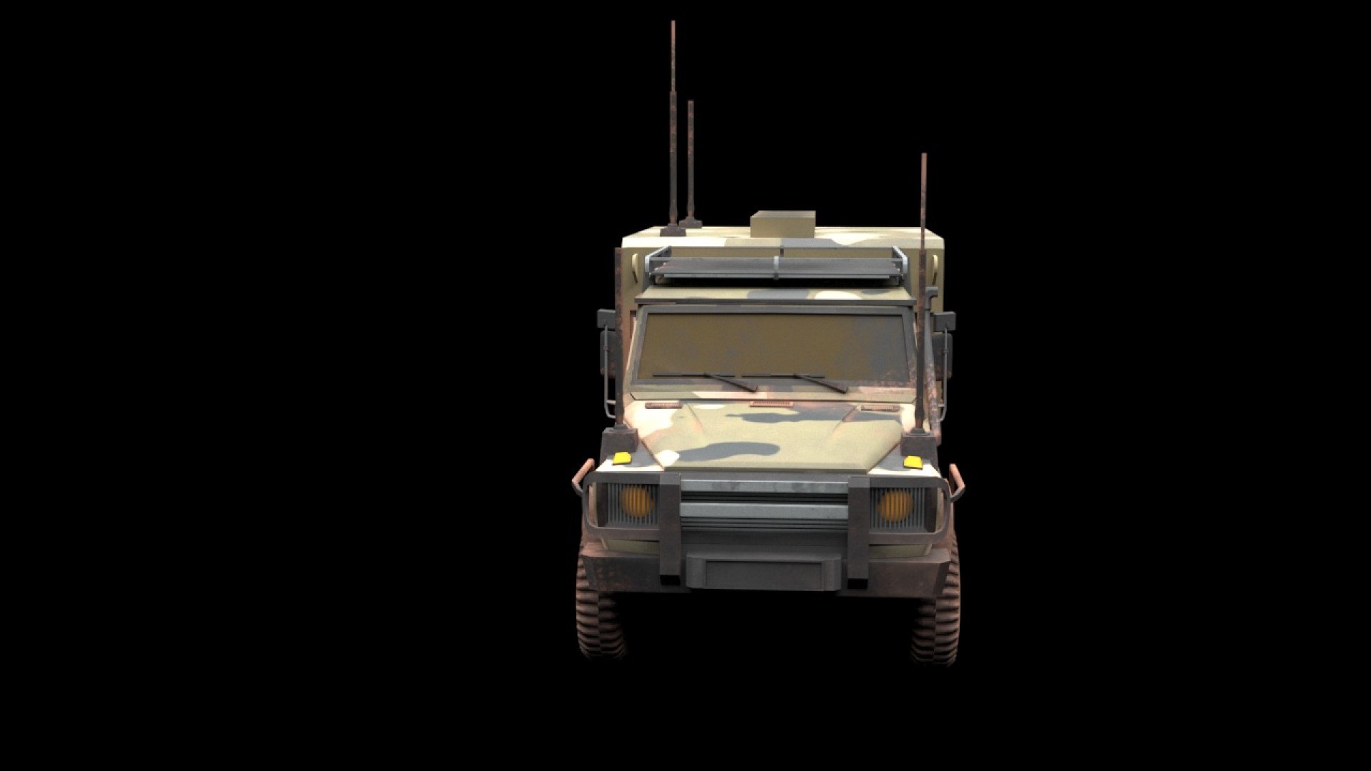 Aus Army G-Wagon Communications Variant model - TurboSquid 2028210