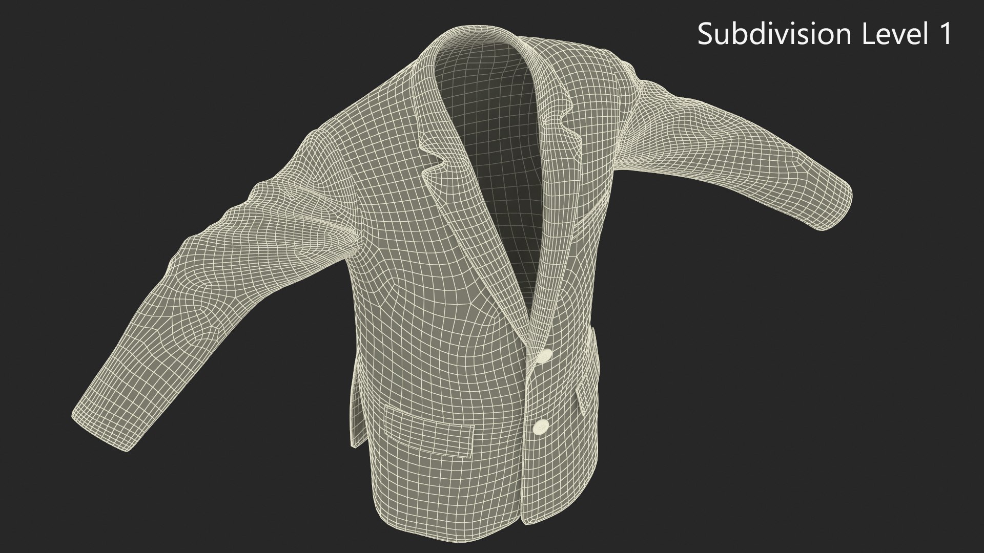 3D Men Suit Jacket Casual For Business - TurboSquid 2136789