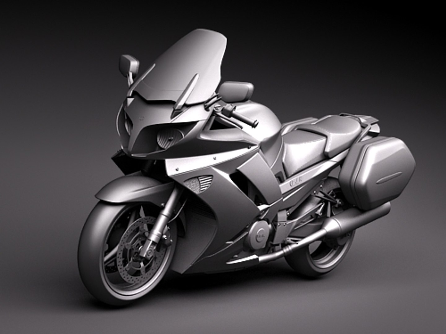 3d Model Yamaha Fjr Fjr1300a 1300