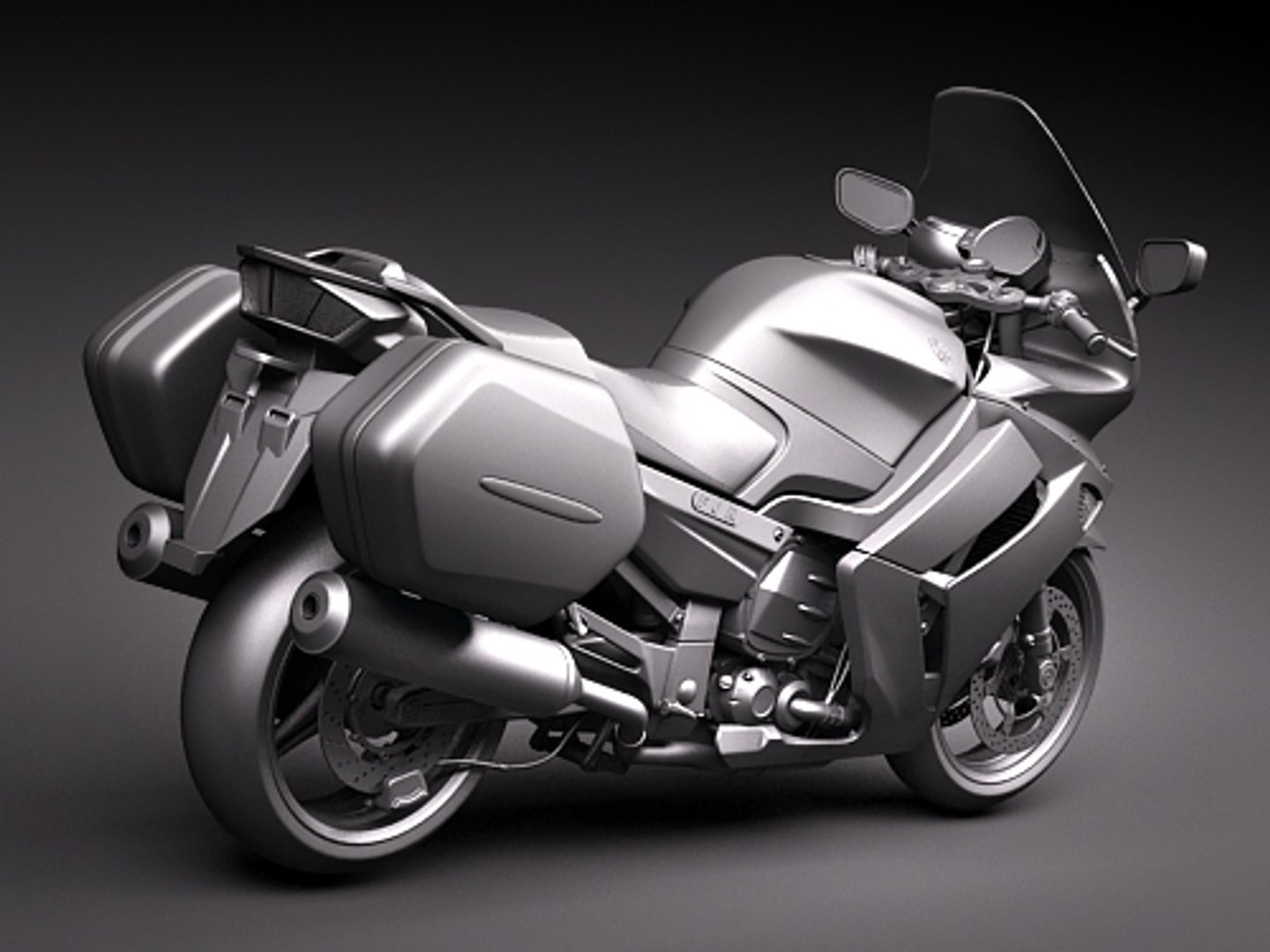3d Model Yamaha Fjr Fjr1300a 1300