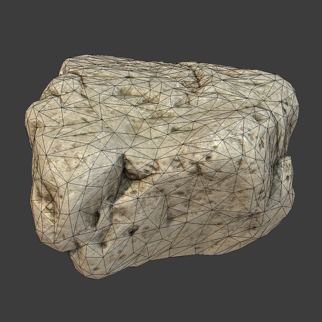 3d Model Stone