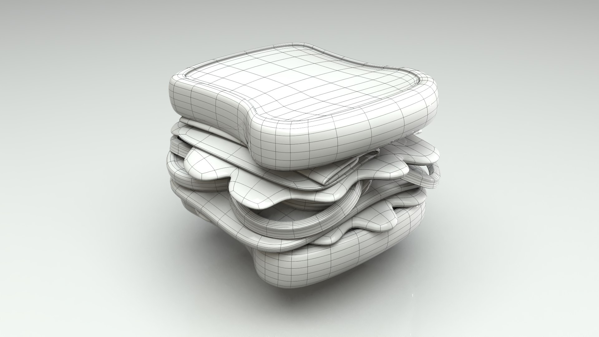 Cartoon Sandwich 3D Model - TurboSquid 1515495