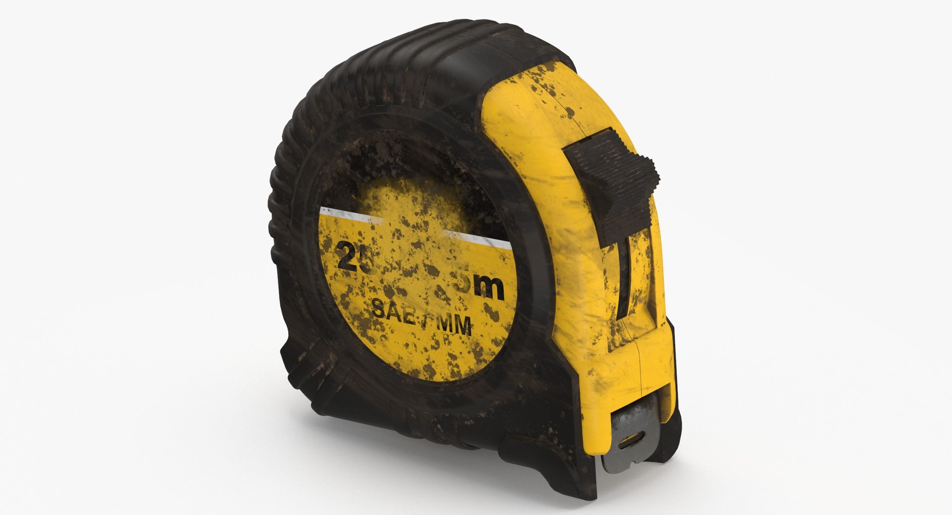 Measure Tape 02 Clean And Dirty 3D Model - TurboSquid 2101862