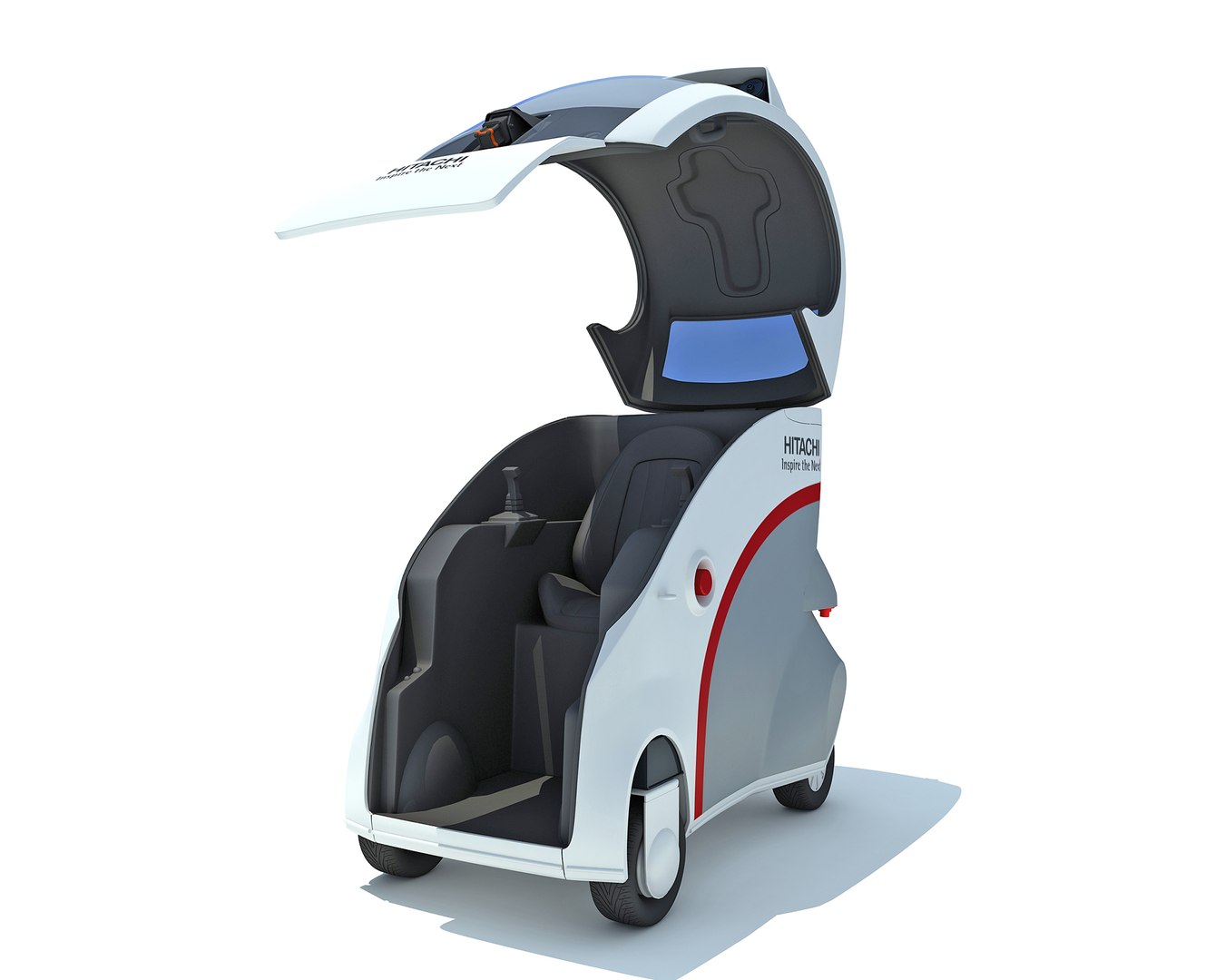 Hitachi Ropits Robot Car 3ds