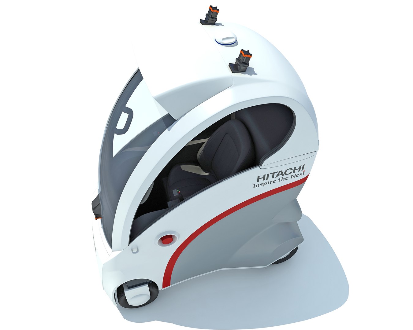 Hitachi Ropits Robot Car 3ds