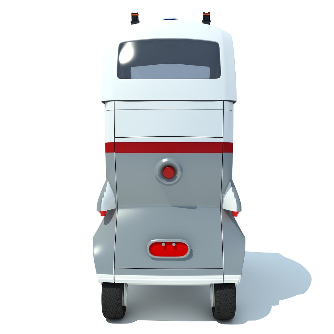 Hitachi Ropits Robot Car 3ds