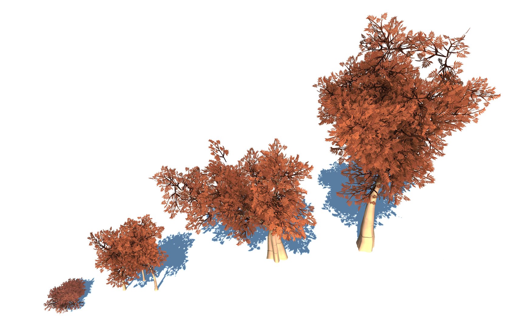 3D Stylized Trees - TurboSquid 1513603