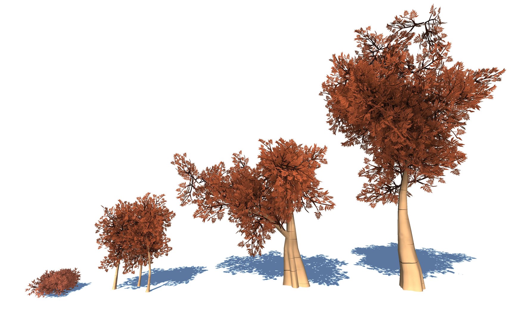 3D Stylized Trees - TurboSquid 1513603