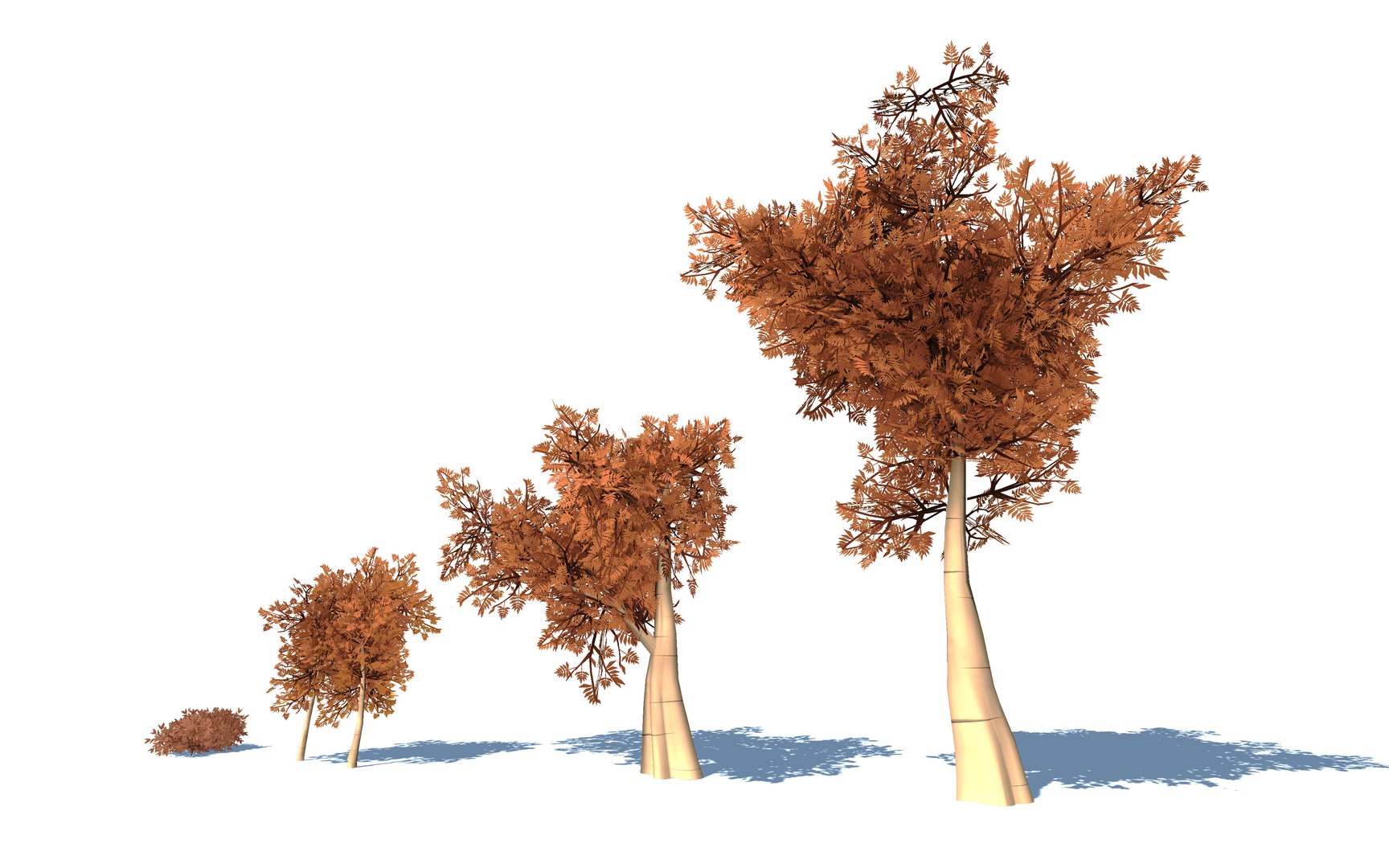 3D Stylized Trees - TurboSquid 1513603