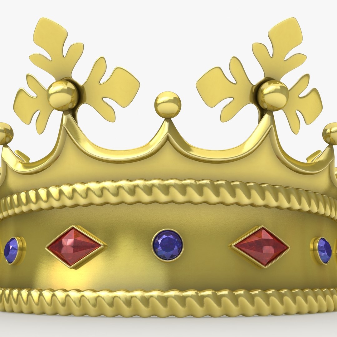 3d Realistic Crown 4 Model