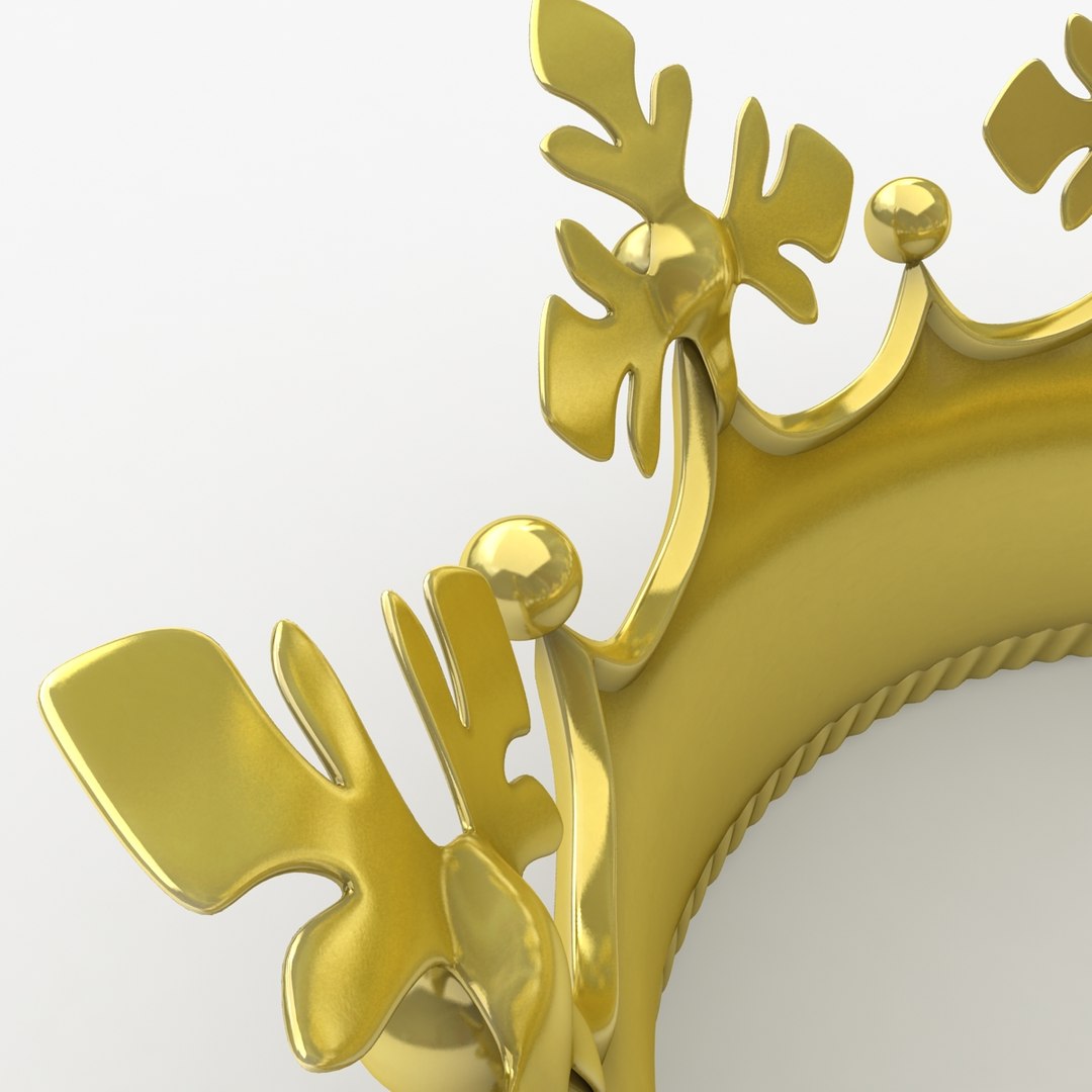 3d Realistic Crown 4 Model