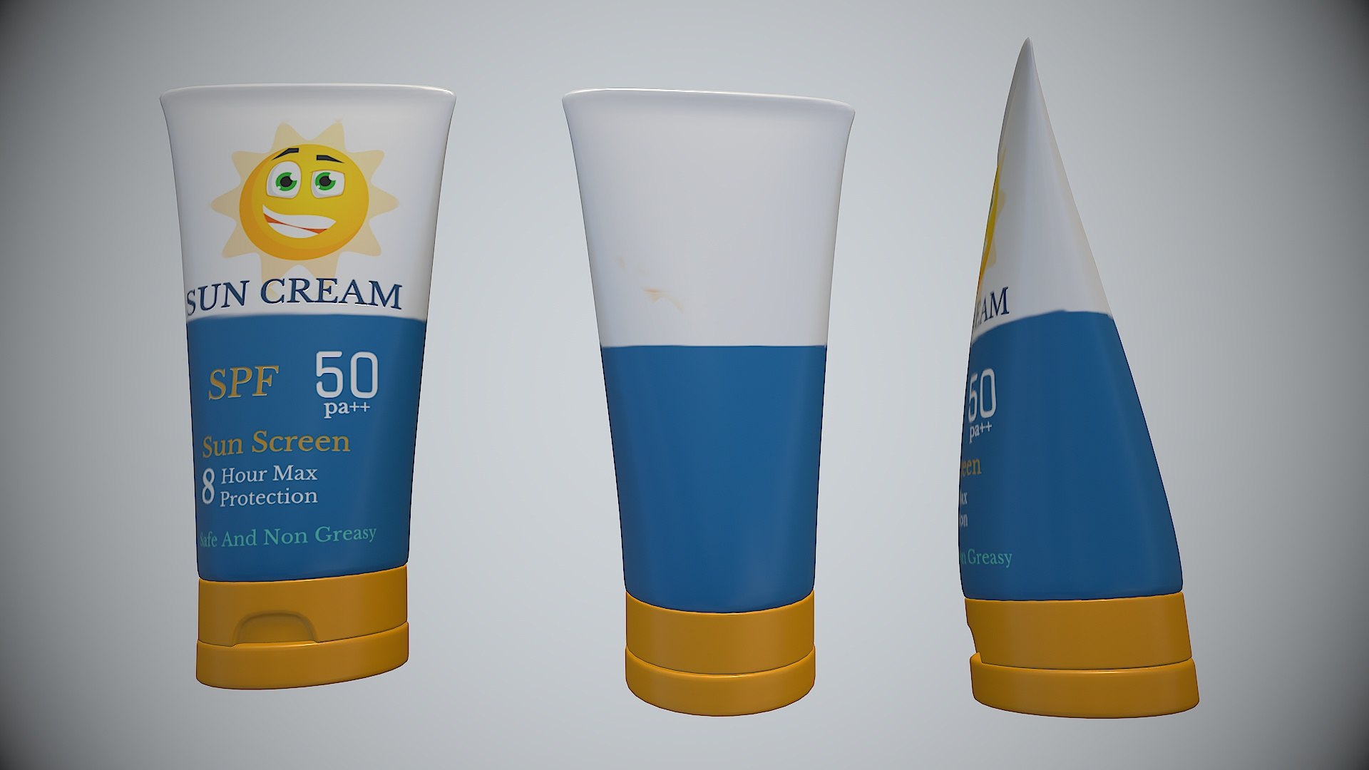 3D Model SUNSCREEN - TurboSquid 2258893