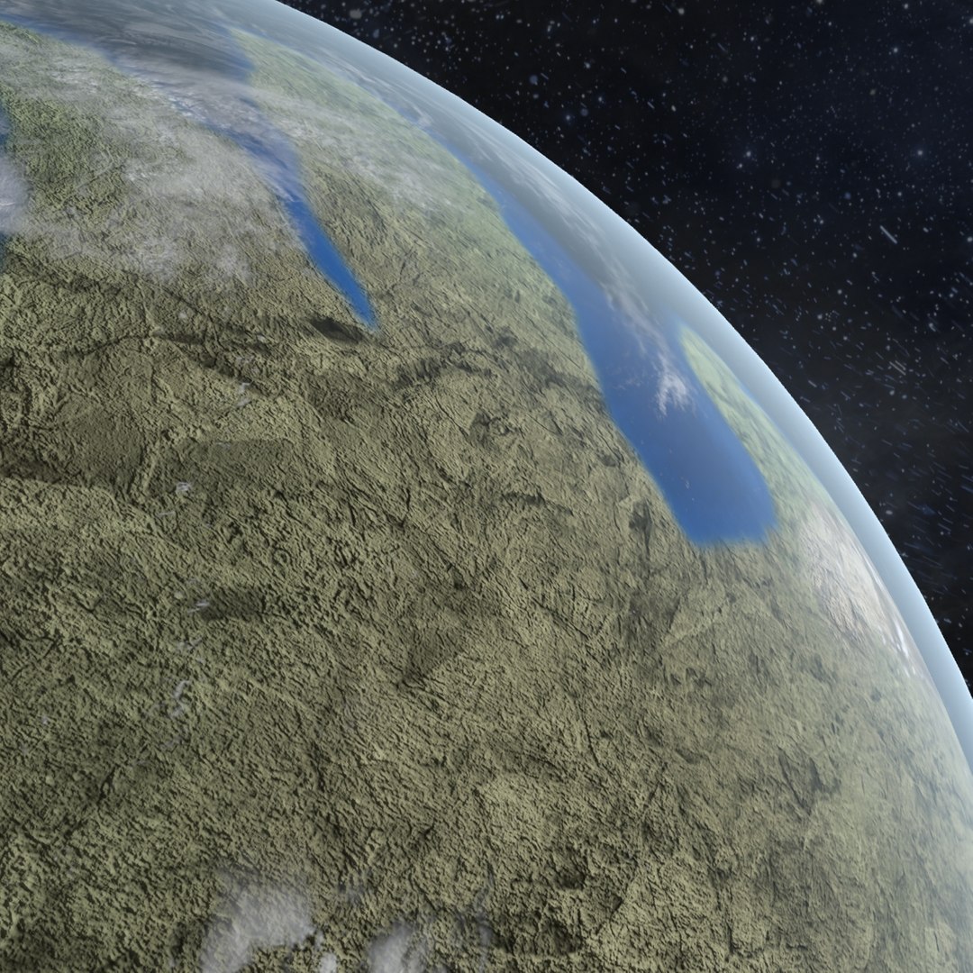 3dsmax earth 540