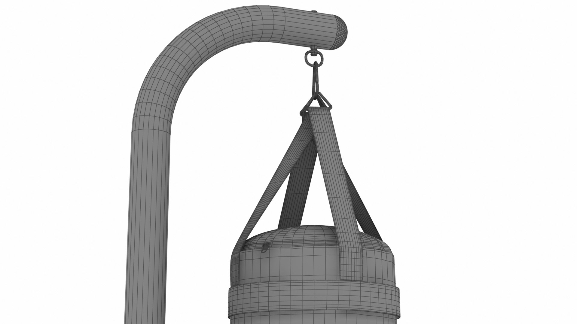 3D Boxing Training Bag With Stand Model - TurboSquid 1959273