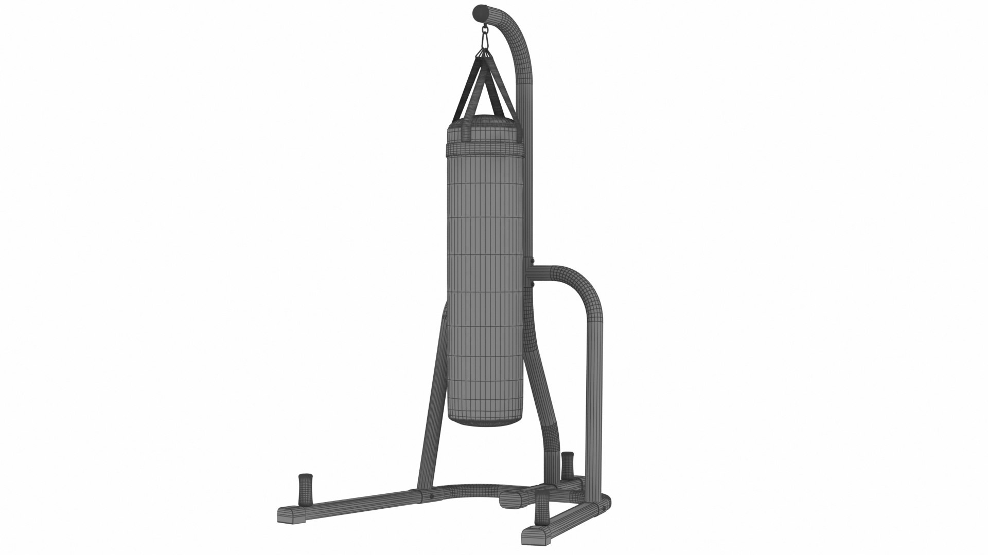 3D Boxing Training Bag With Stand Model - TurboSquid 1959273