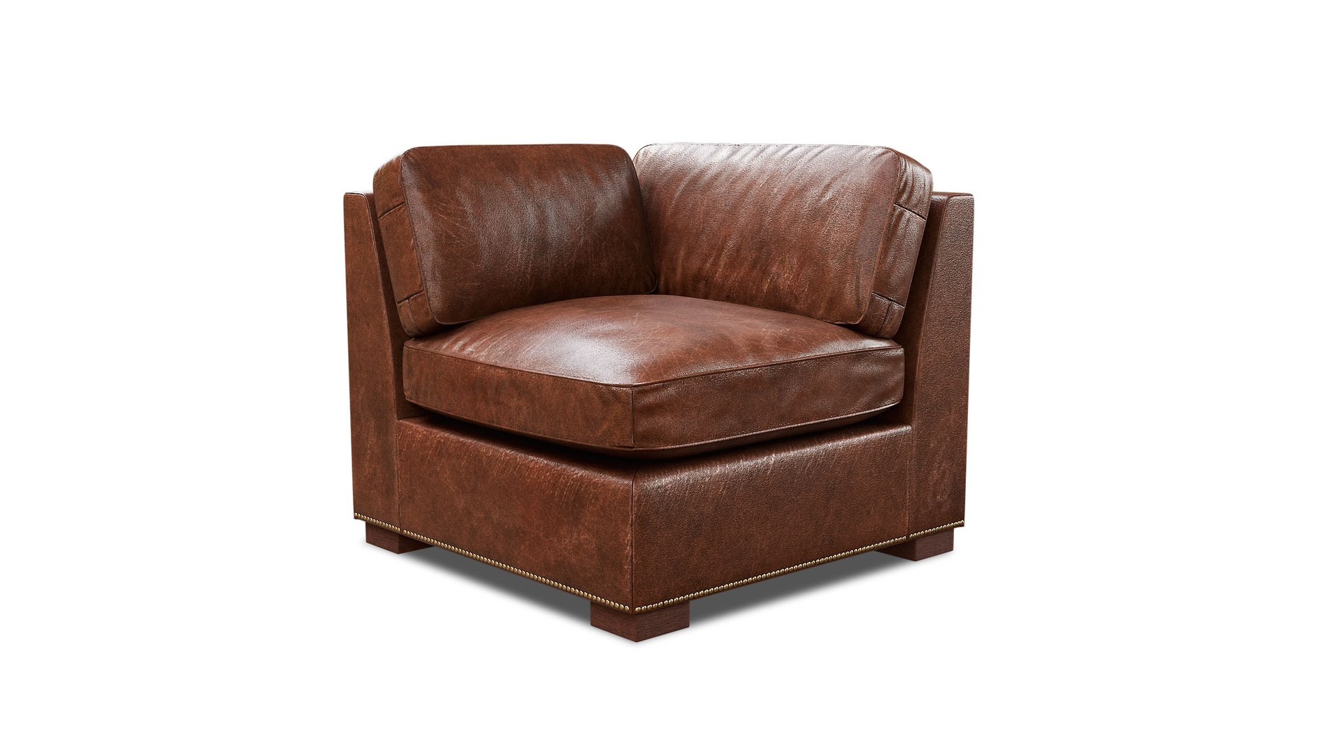 Collins Leather Corner Chair 3D Model - TurboSquid 2088468