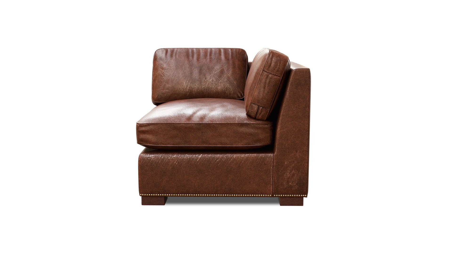 Collins Leather Corner Chair 3D Model - TurboSquid 2088468