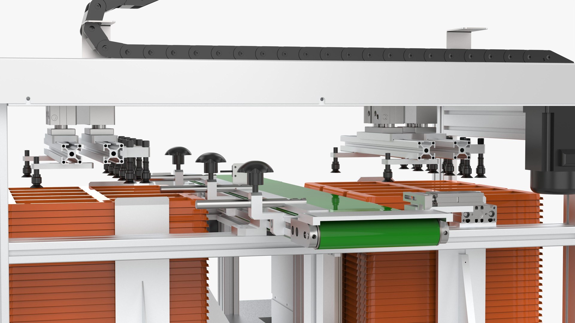 3D Automatic Lithium Battery Loading And Unloading Machine - TurboSquid ...