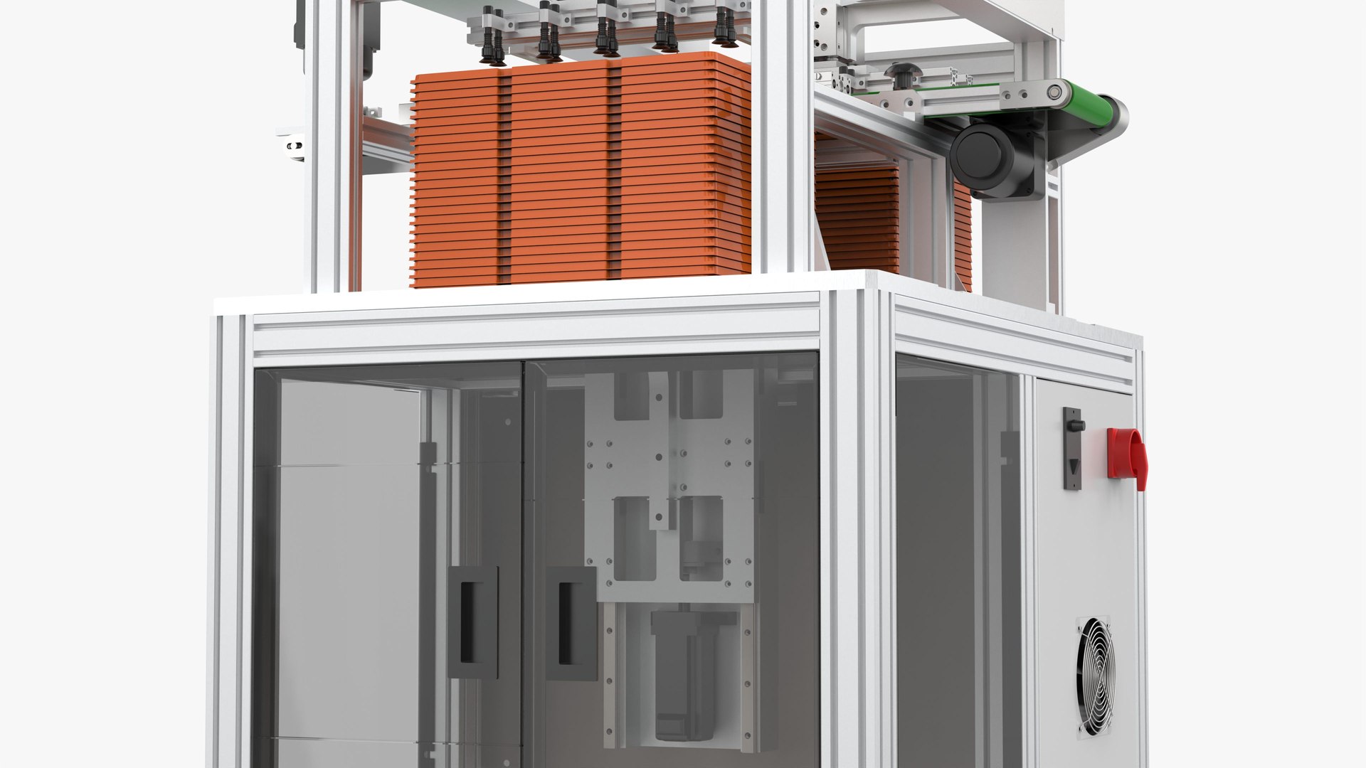 3D Automatic Lithium Battery Loading And Unloading Machine - TurboSquid ...