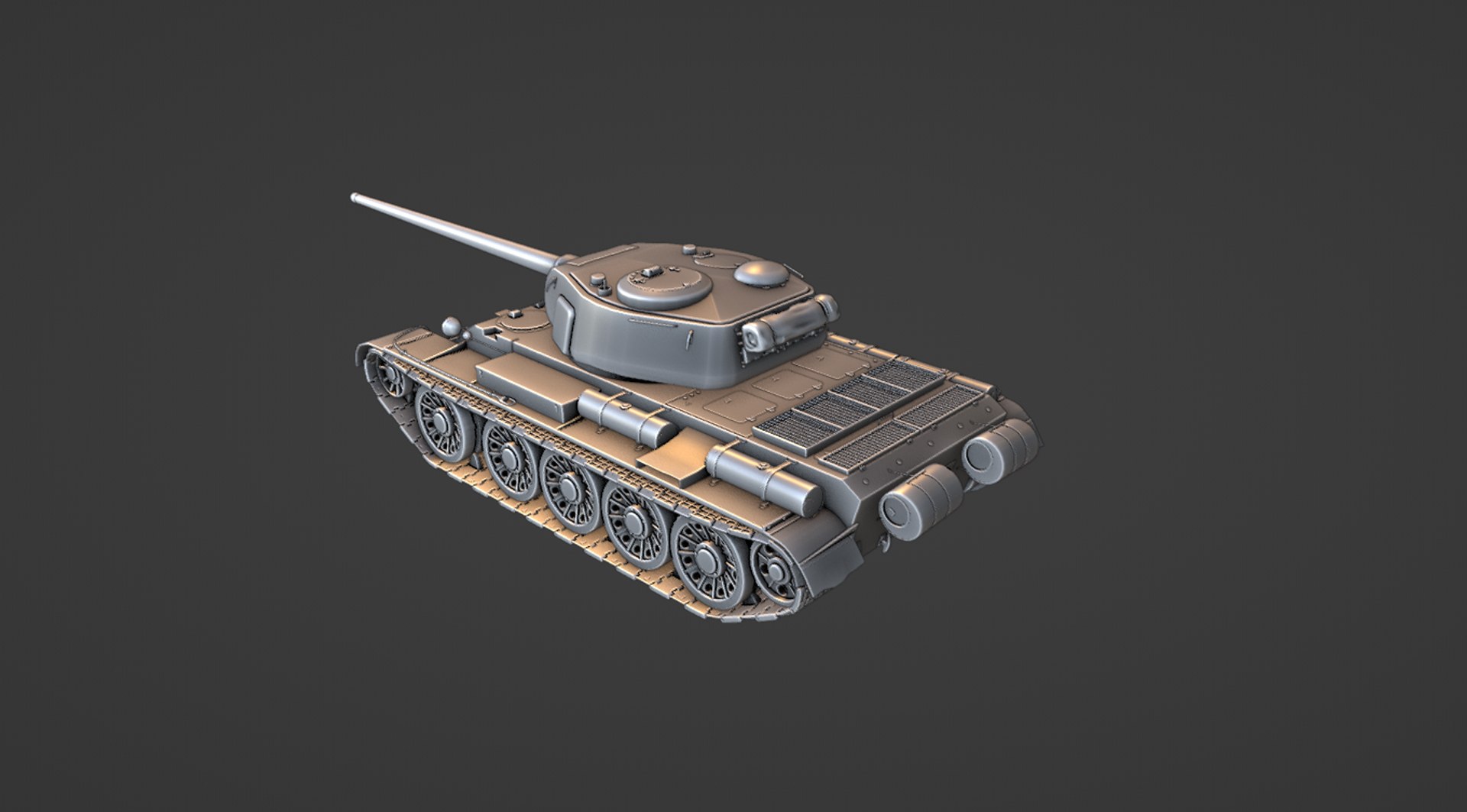 3D T-54 First Prototype - TurboSquid 2138856